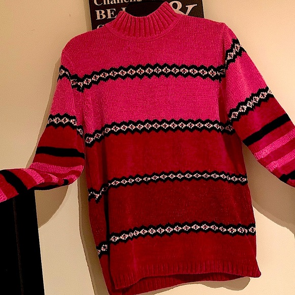 Sweaters | Vintage Pink White Berry Vintage Sweater 198s Studio Works ...